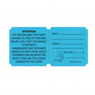 Marquee Double Roll Tickets – Indiana Ticket Company