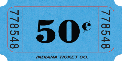 Classic Single Roll Tickets – Indiana Ticket Company